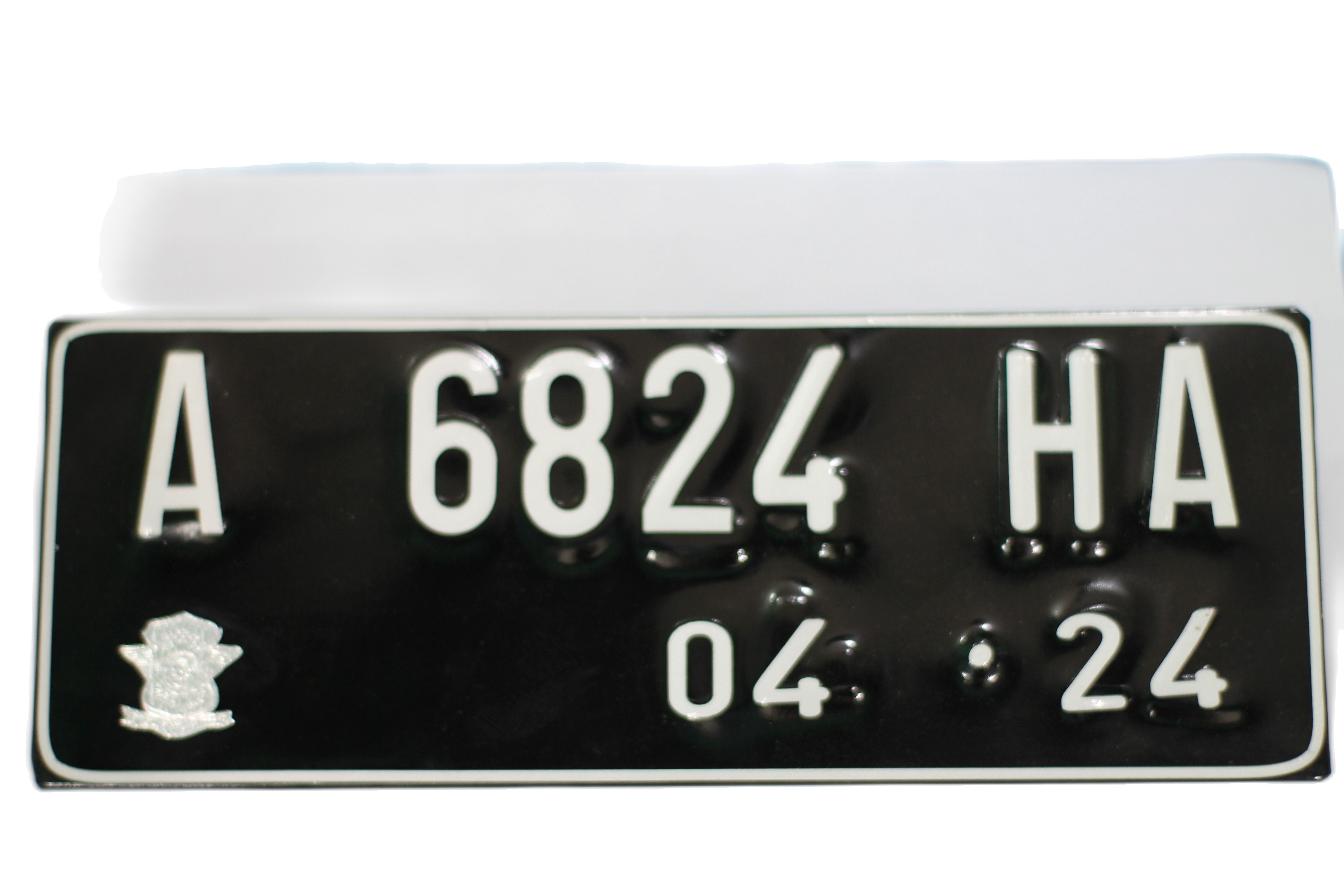 Plat Nomor Kendaraan Kaleng Plat Seri Motor Plat Nomor Mobil-Motor ...