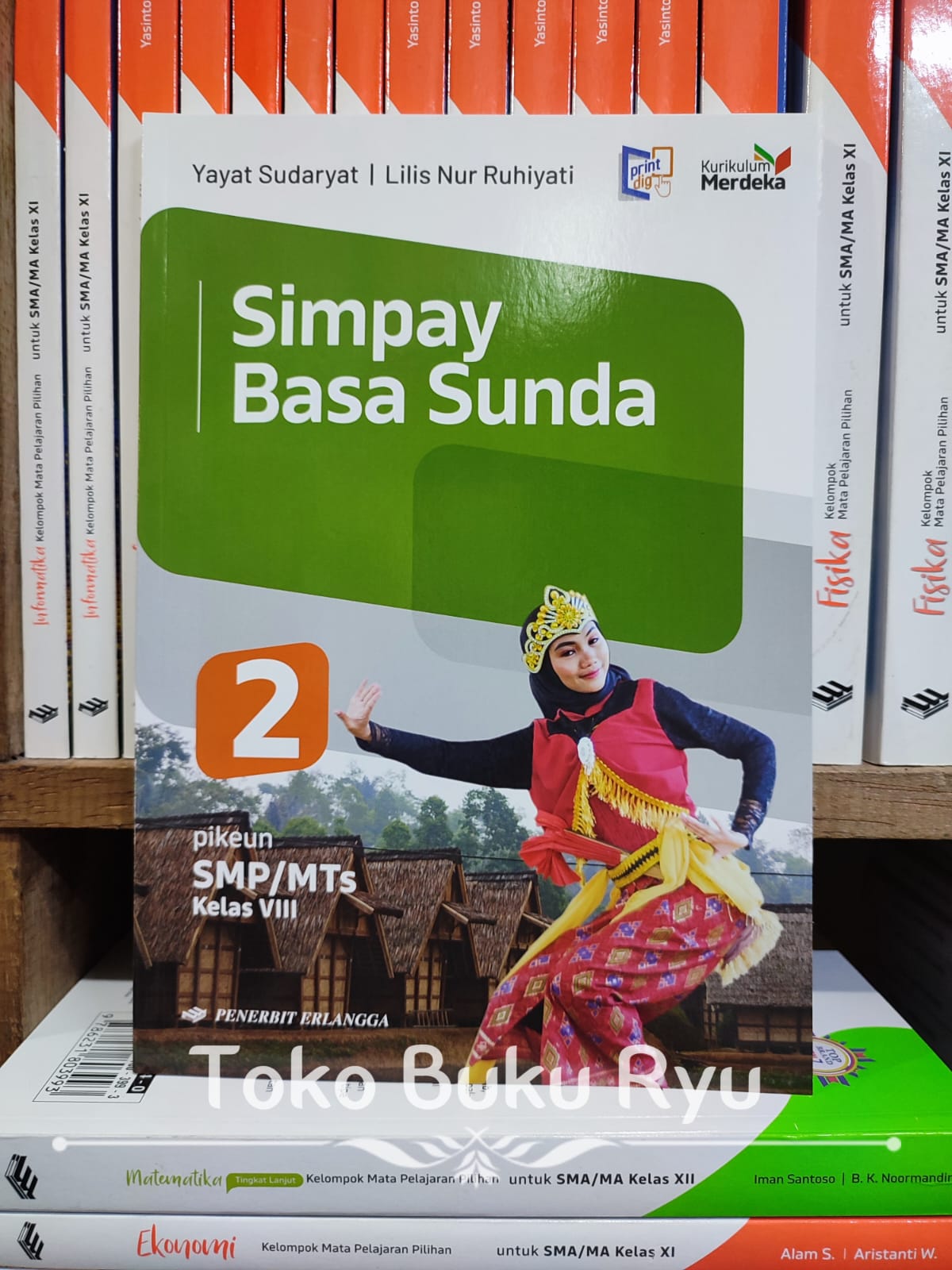 Buku Simpay Basa Sunda Kelas 2 SMP Kurikulum Merdeka Erlangga | Lazada ...