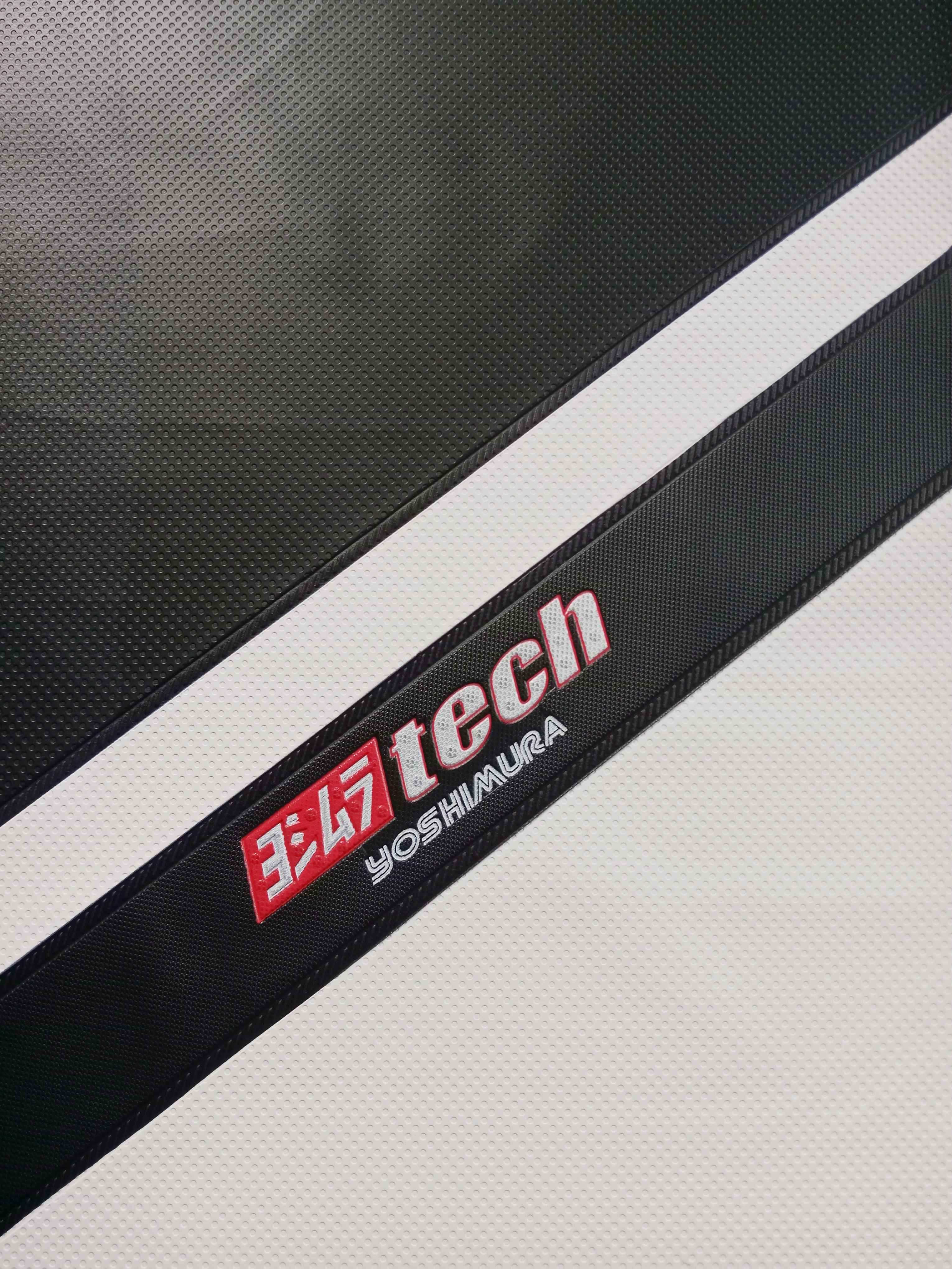 Sarung/Kulit Jok Motor Double Press Logo Somjin, Monster, Yamaha, TDR ...