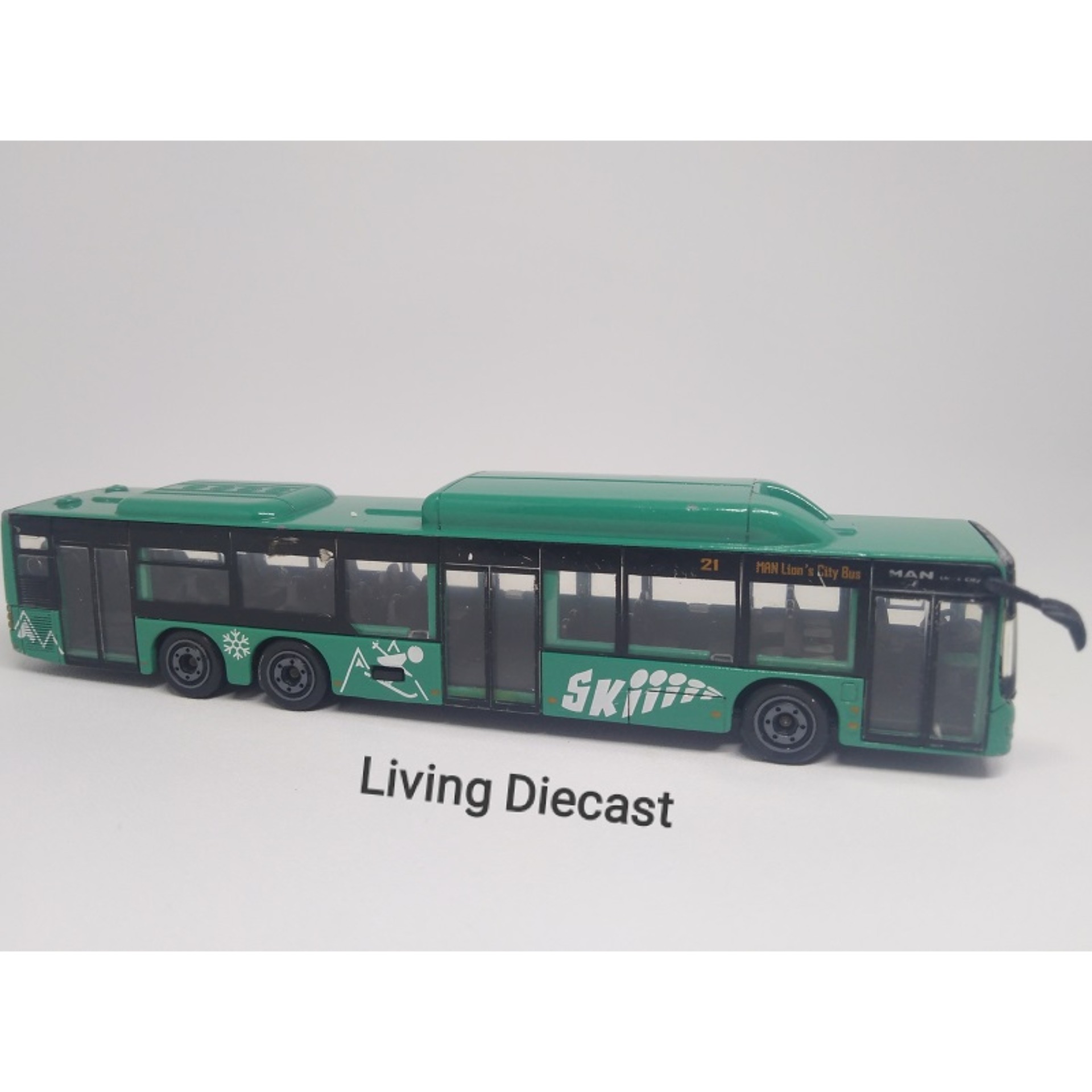 Diecast Maxi Bus - Man Lions City Bus (Green Color) | Lazada Indonesia