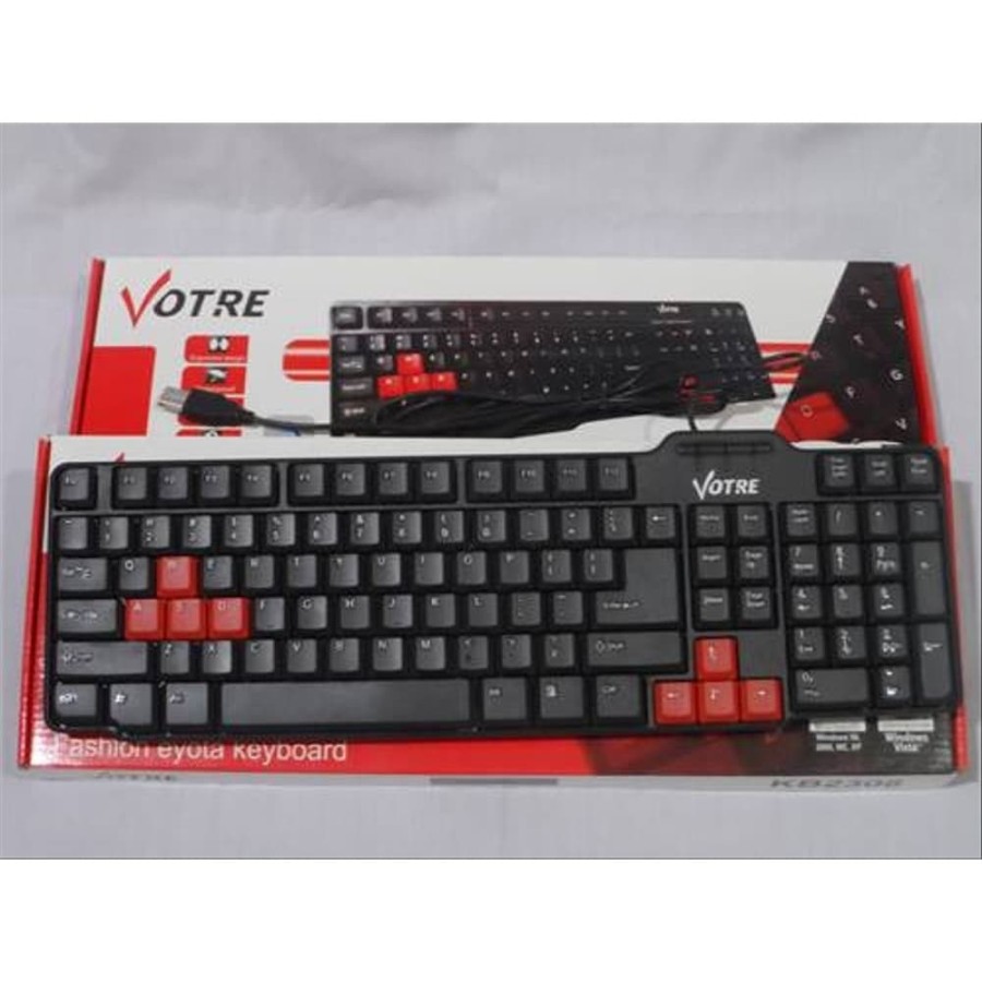 VOTRE Keyboard USB KB2308 | Lazada Indonesia