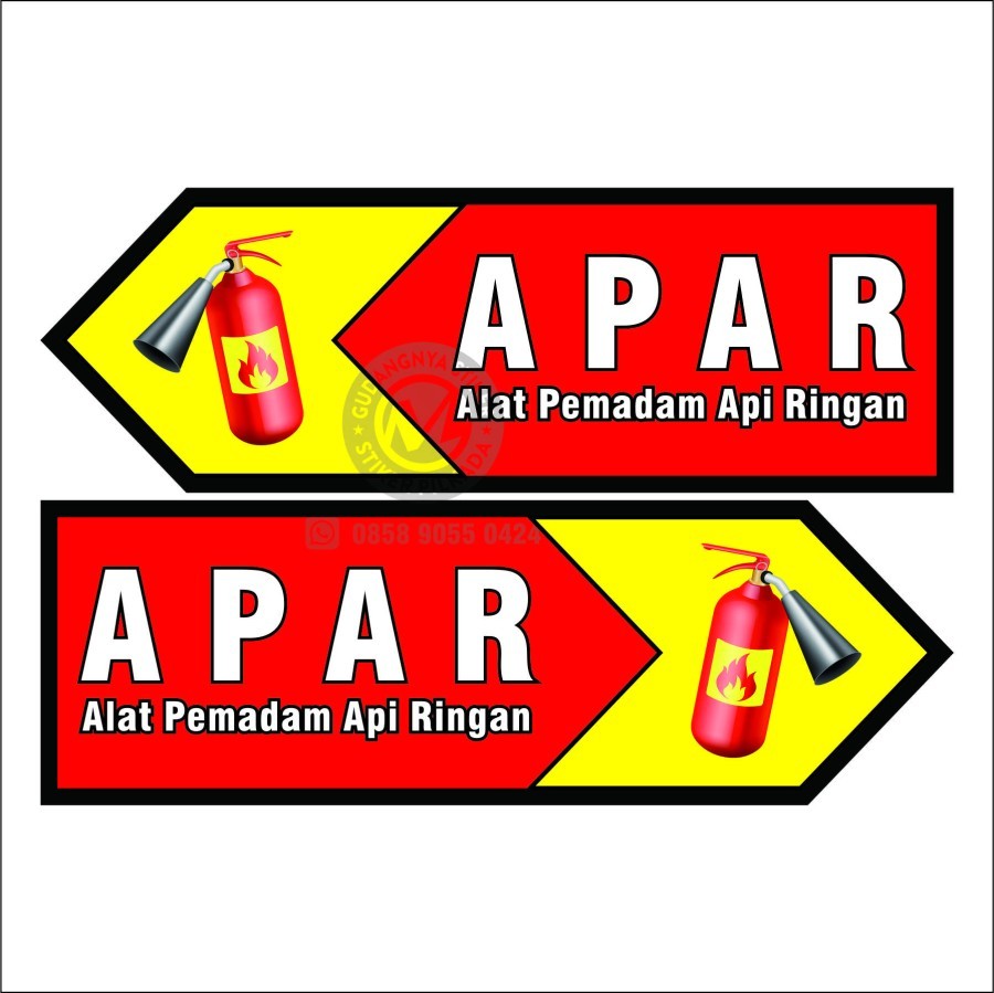 STIKER VINYL PENUNJUK LOKASI APAR (DIJUAL SATUAN) | Lazada Indonesia