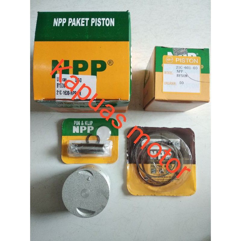piston kit seher paket Byson bison npp os std 50 100 150 200 | Lazada ...