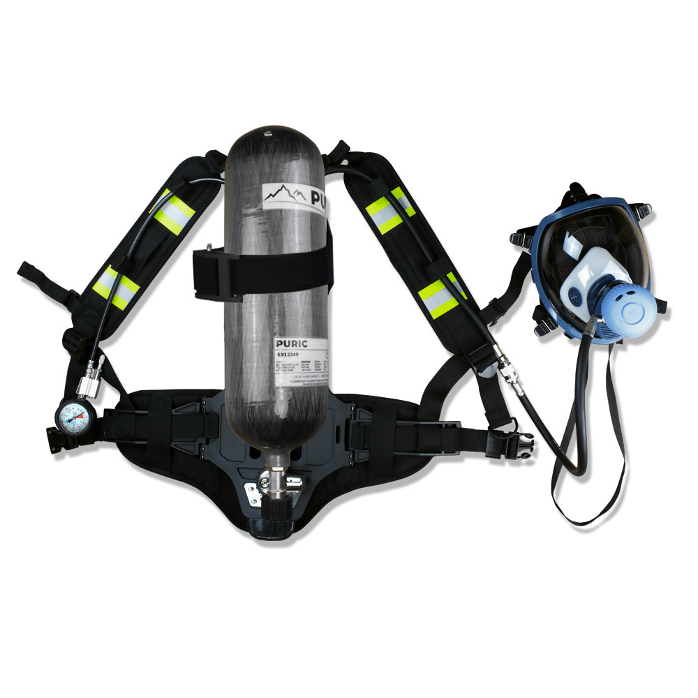 SCBA Breathing Apparatus 6.8L PURIC ( Bukan SCBA TONATA ) – With Tank ...