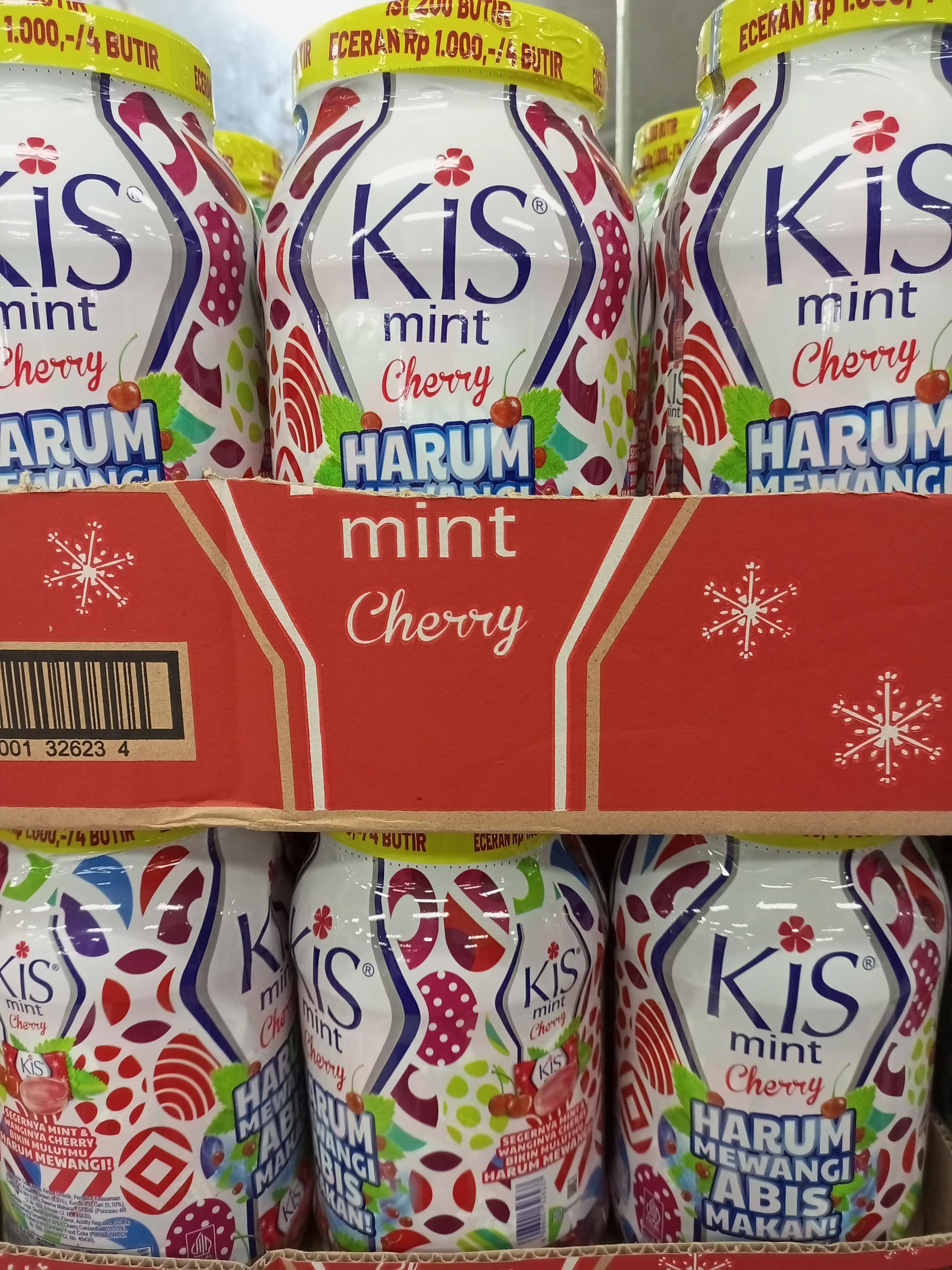 PERMEN KISS / PERMEN KISS TOPLES MINT CHERRY & BARLEY 500GR | Lazada ...