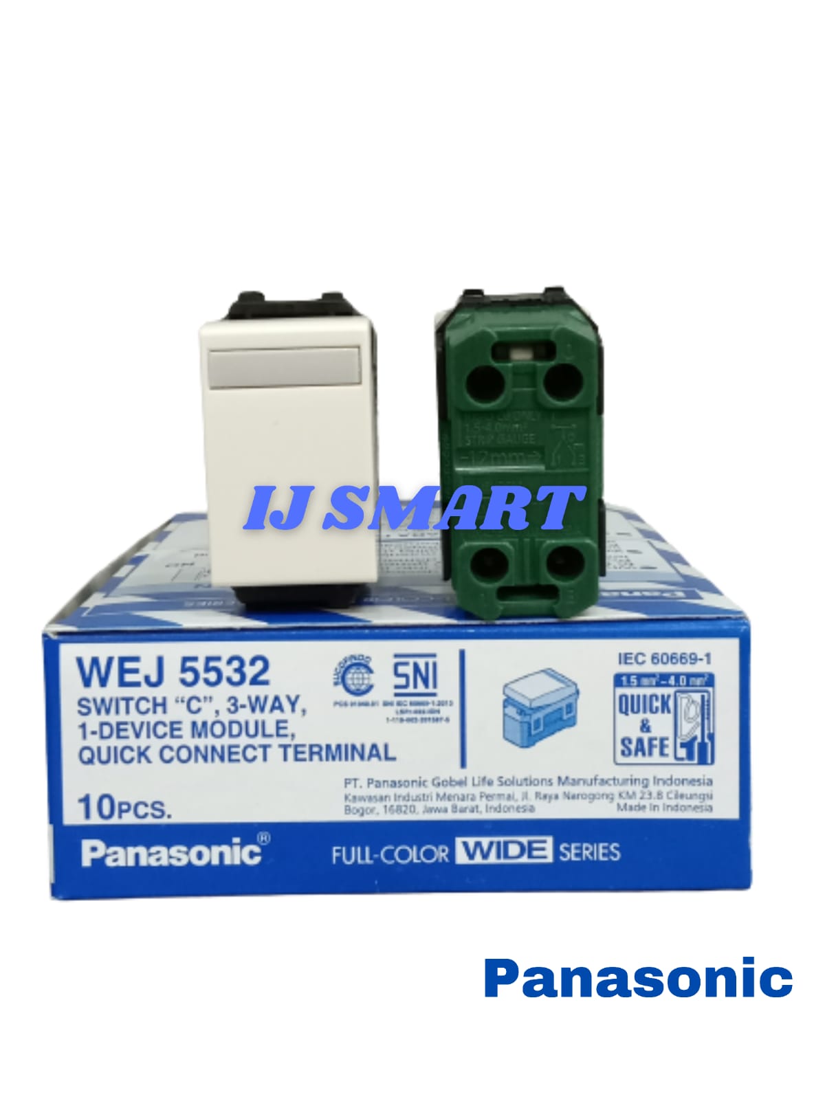 MATA SAKLAR HOTEL PANASONIC WEJ 5532 - WIDE SERIES | Lazada Indonesia