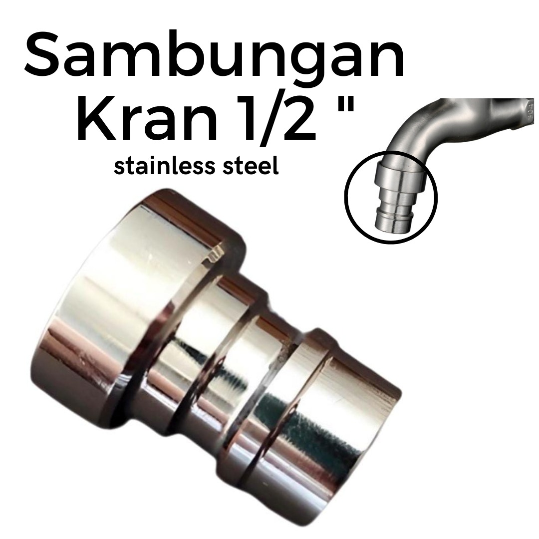 Cucut Kran Drat 1/2 Inch - Sambungan Keran - Sambungan Selang Mesin Cuci 42 Penilaian | Lazada ...