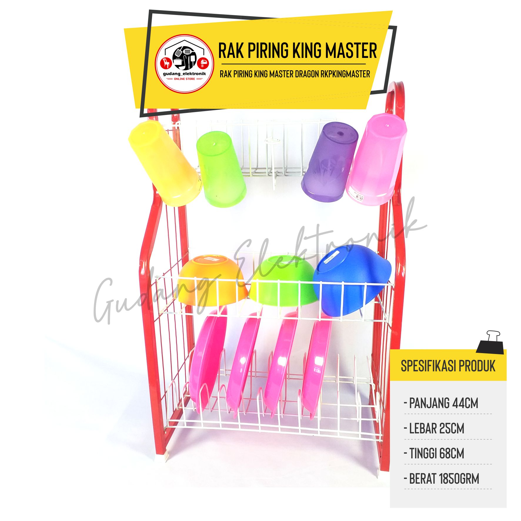 Rak Piring Susun King Master Dragon | Lazada Indonesia