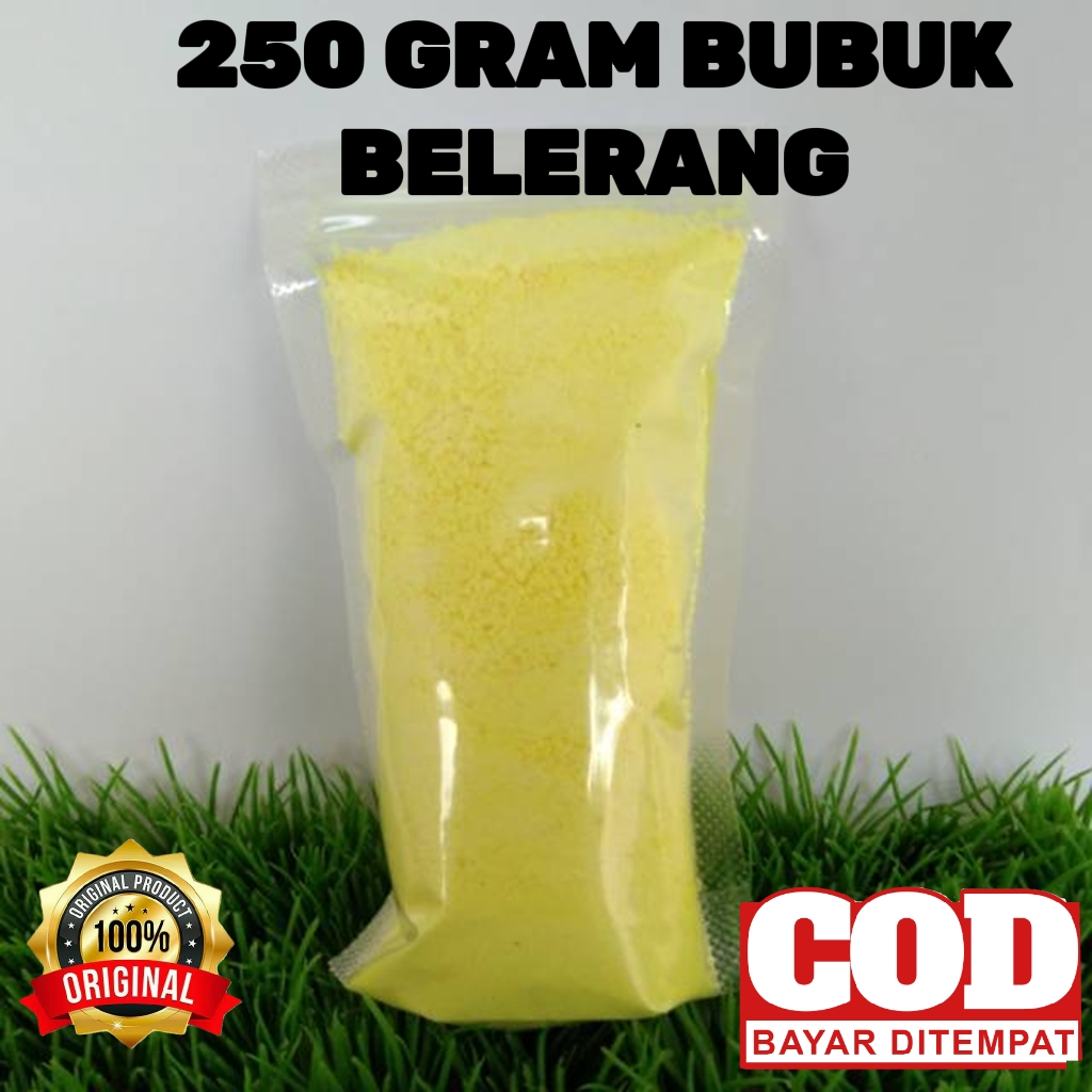 250 Gram Bubuk Belerang - Bubuk Belerang Murni - Belerang Bubuk - Bubuk ...