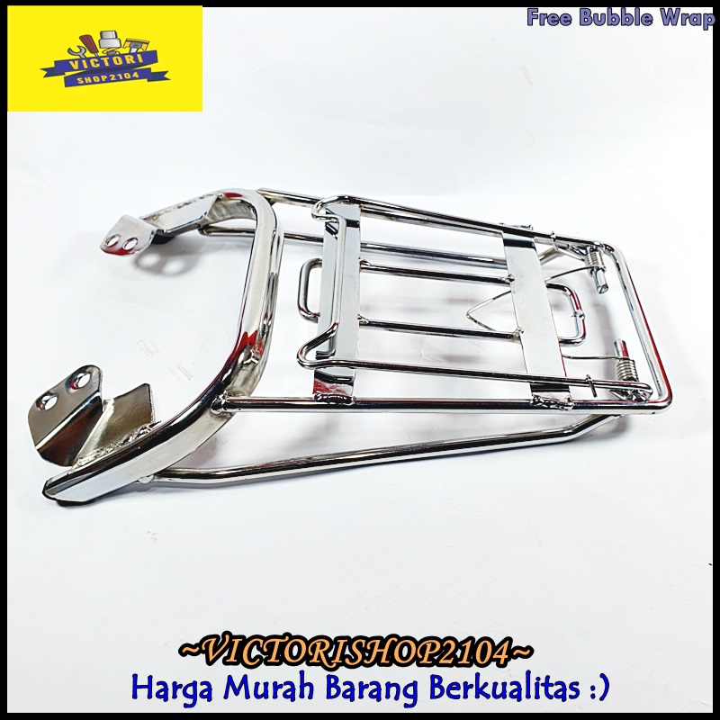 Bagasi Rak Belakang Motor Honda Astrea Grand Bulus Cargo Full Chrome ...
