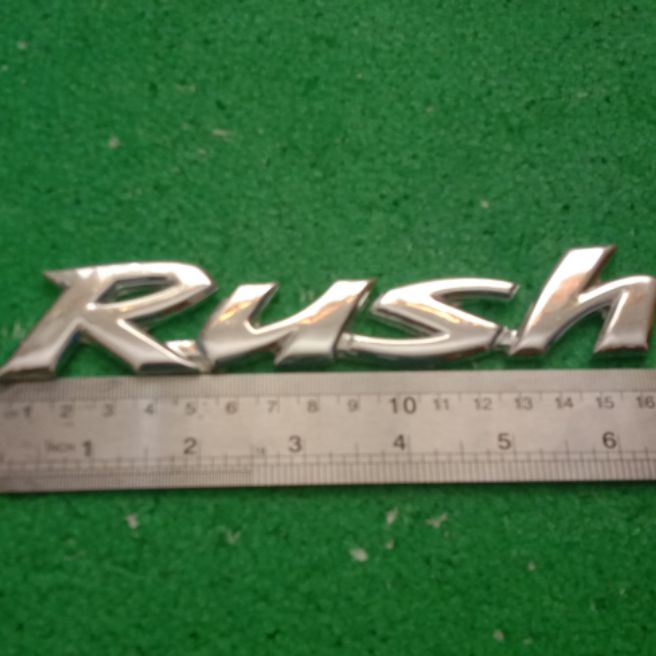 LOGO / EMBLEM RUSH TOYOTA RUSH | Lazada Indonesia
