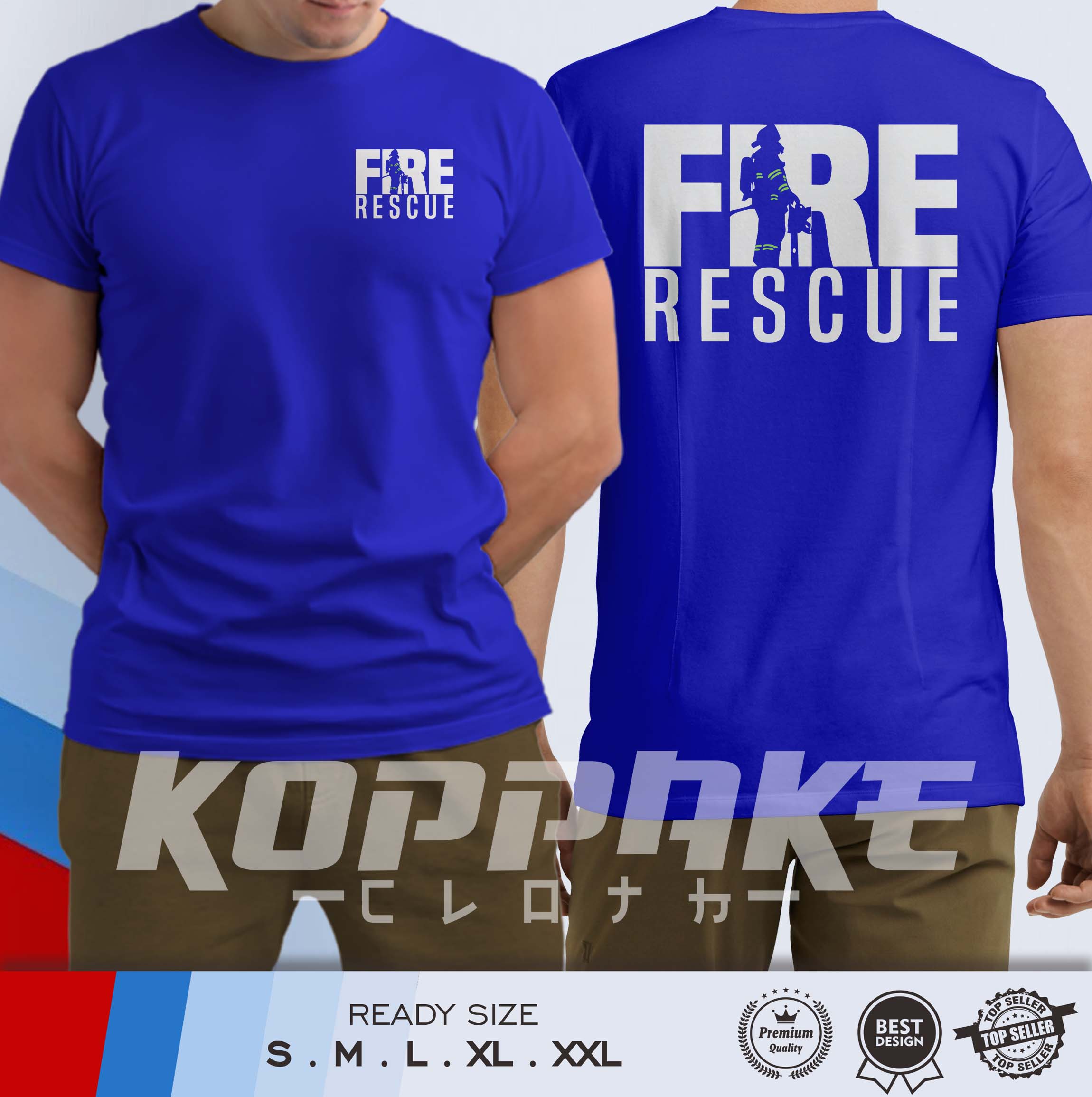 Kaos Fire Rescue Pemadam Kebakaran DAMKAR Baju Distro | Lazada Indonesia