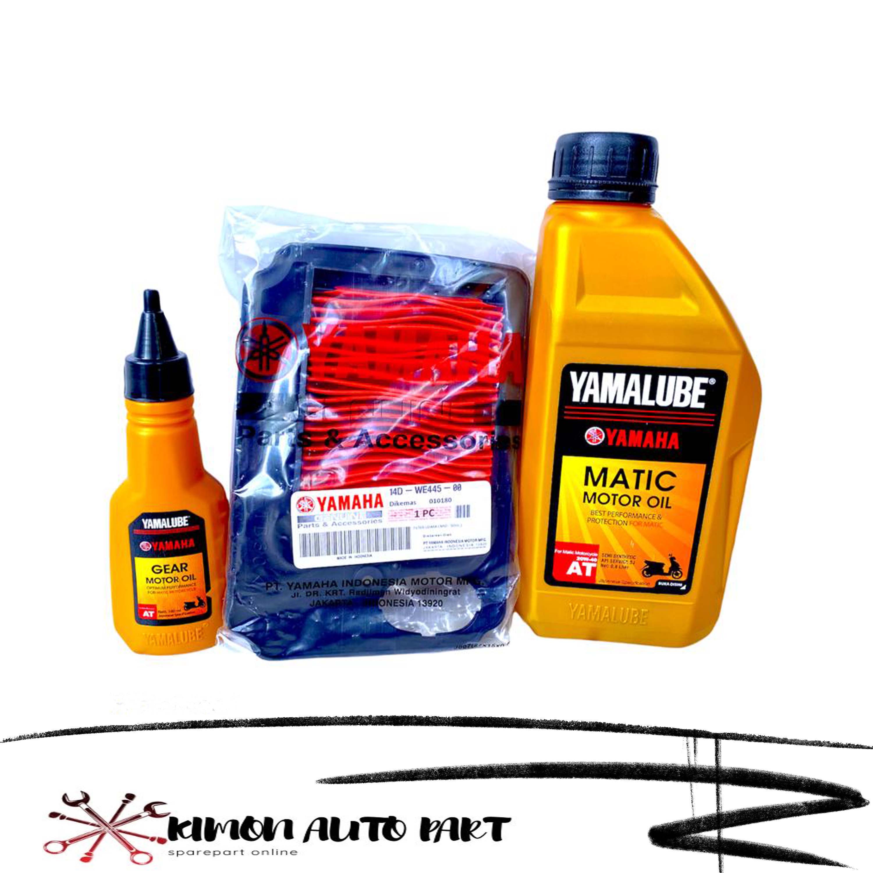 PAKET OLI YAMALUBE & FILTER UDARA MIO SOUL FINO KARBU / FILTER UDARA ...