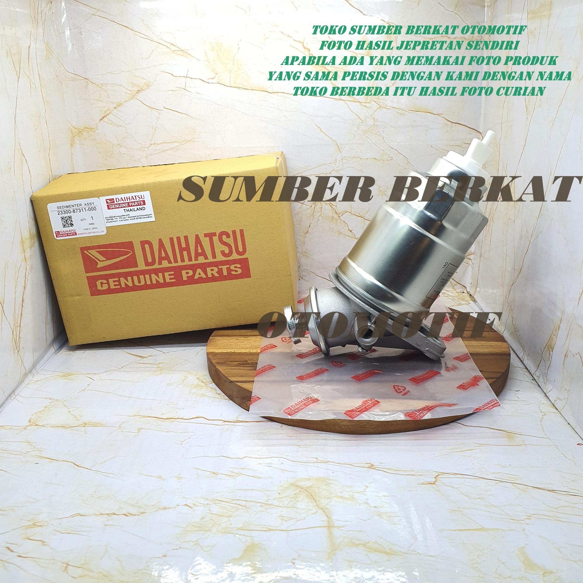 SENDIMETER TABUNG POMPA SOLAR SEPARATOR KOMPLIT F70 HILINE TAFT GT ...