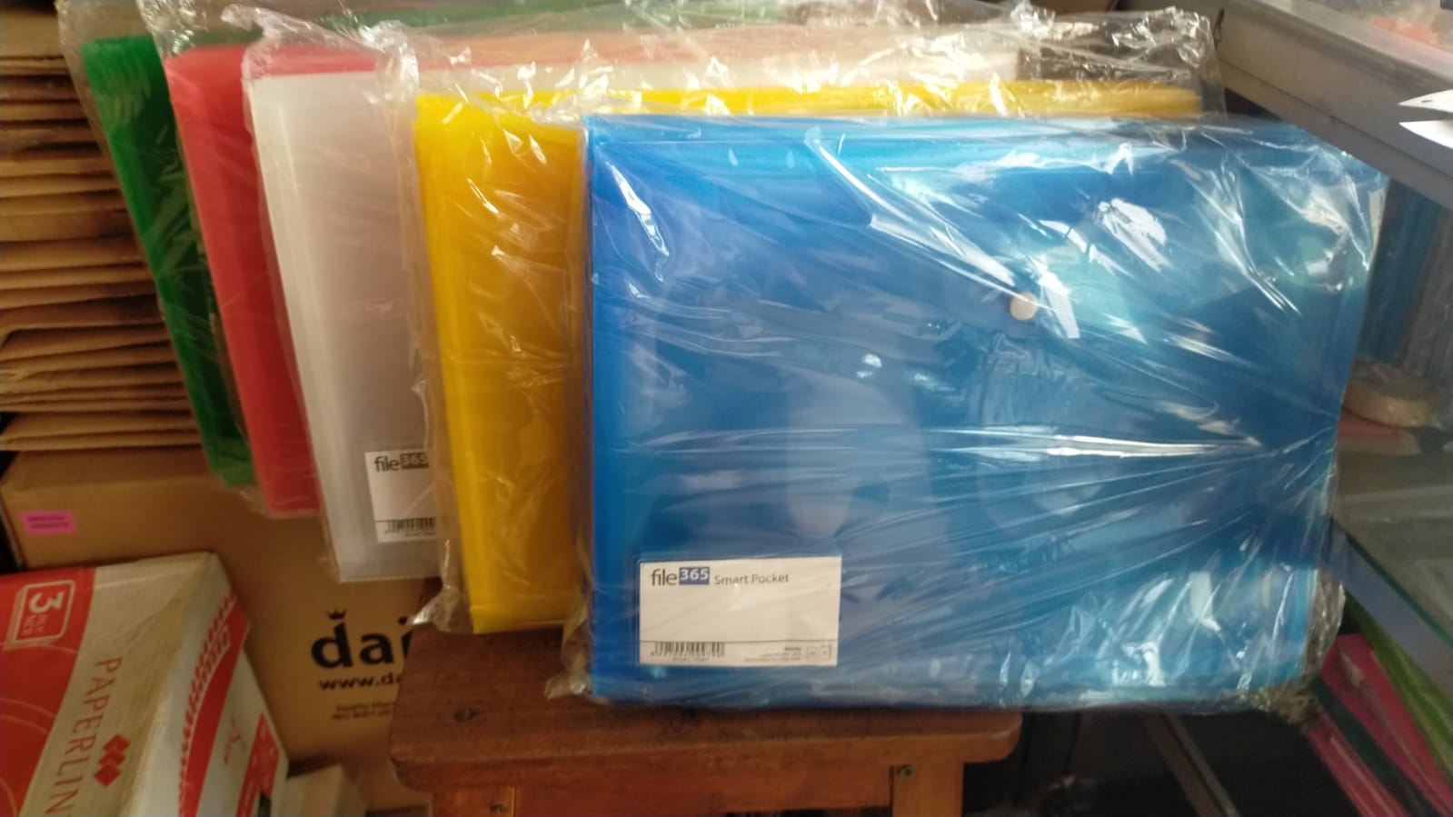 MAP KANCING PUNGGUNG/ SMART POCKET FOLIO DAICHI 365 ( PAK ISI 12 PCS ...