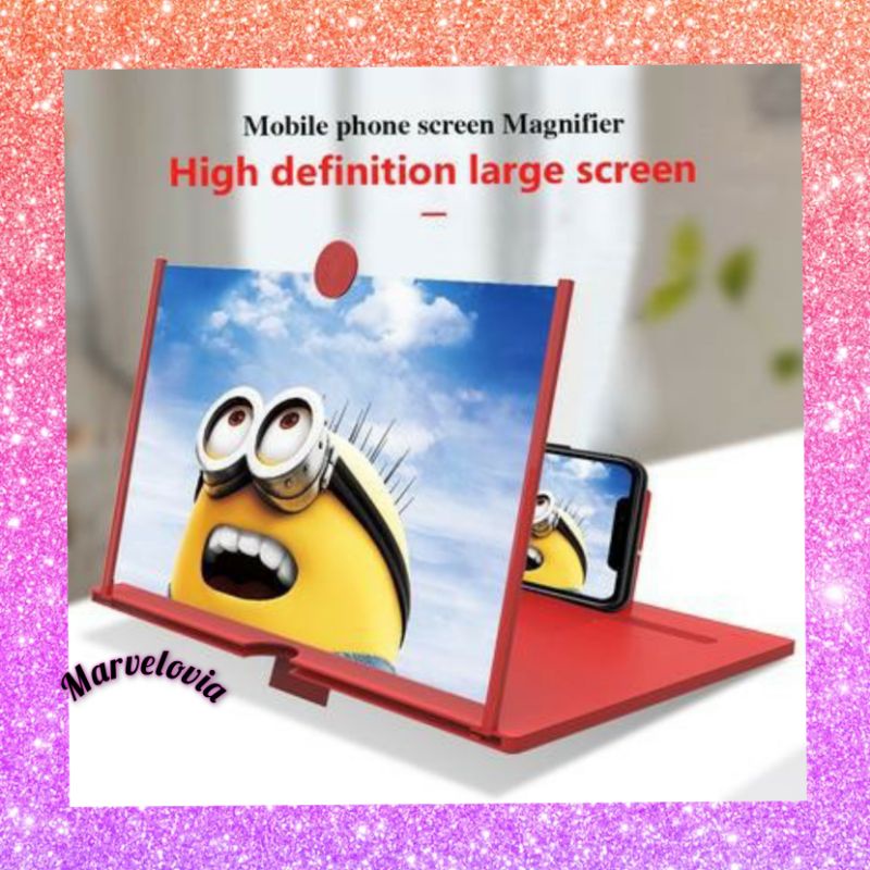 F3 ENLARGED SCREEN KACA PEMBESAR LAYAR HP 3D | Lazada Indonesia