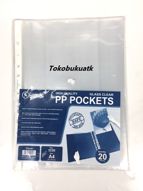 PP Pocket Bambi 5220 Ukuran A4 | Lazada Indonesia