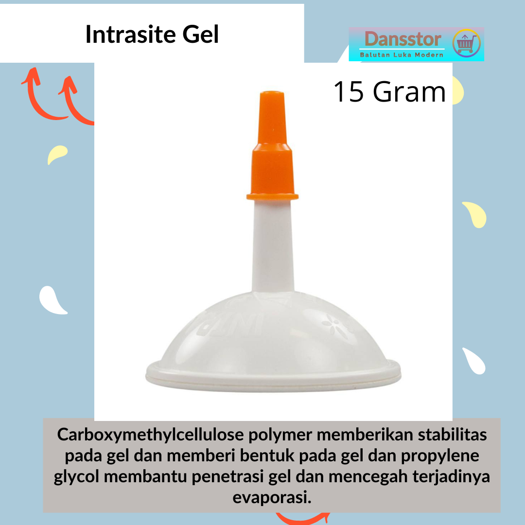 Intrasite Gel 15 gram / Hydrogel luka diabetes 1 pcs | Lazada Indonesia