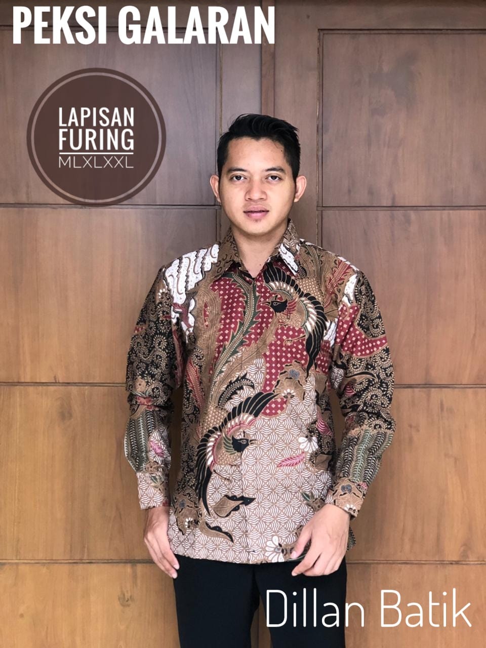 AVELLINO PEKSI GALARAN Model Baju Batik Pria Terbaru 2020 Lengan ...