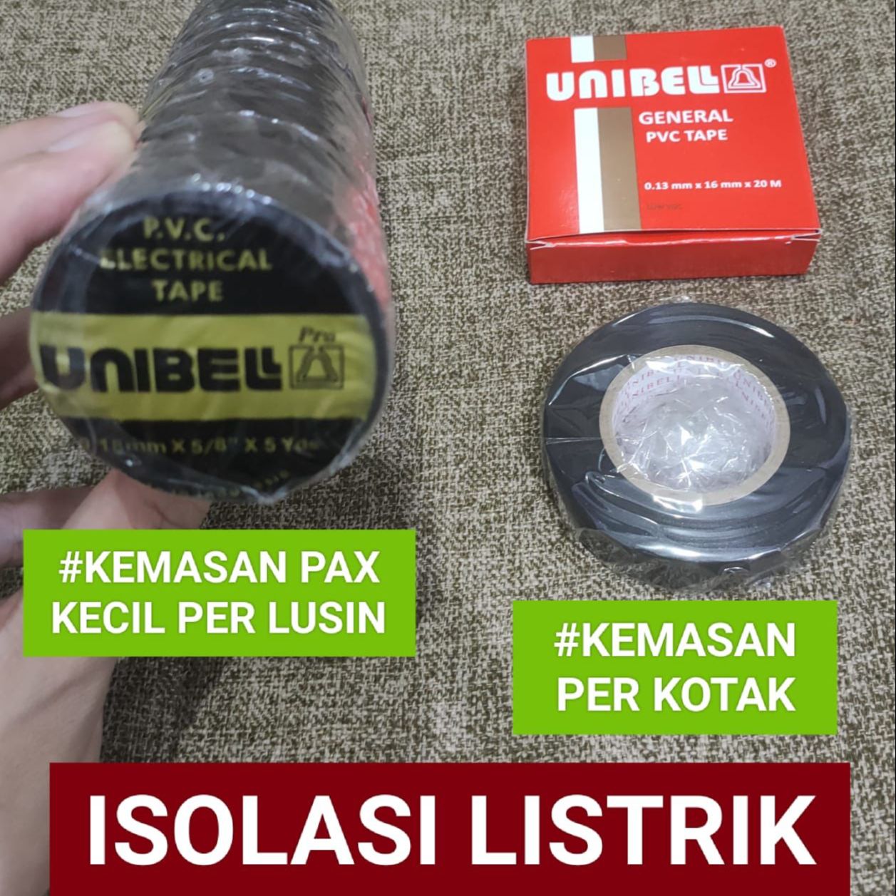 UNIBEL ISOLASI KABEL LISTRIK | Lazada Indonesia