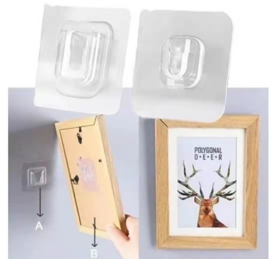 Hook Gantungan Rak Model Baut / Paku / Magic Hook Tanpa BOR / MUR ...