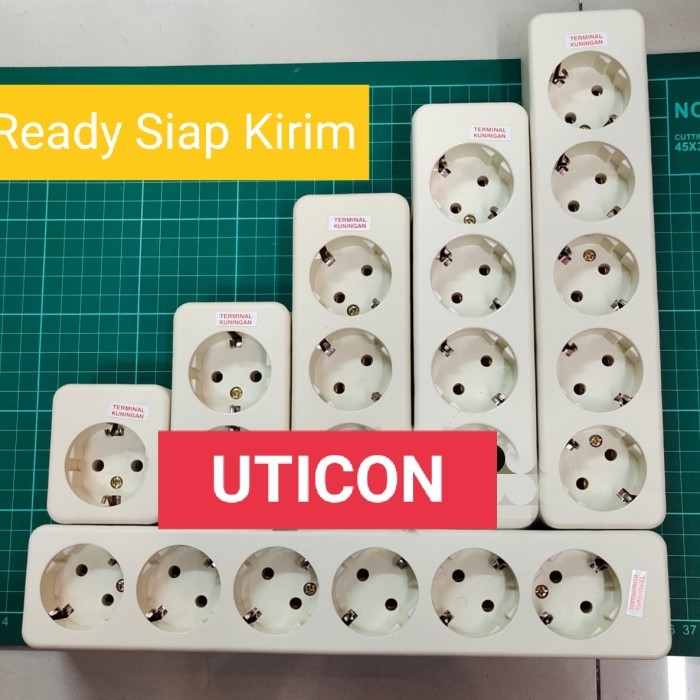 STOP KONTAK ARDE Terminal Kuningan ASLI Uticon 2 LUBANG UTICON Stop ...