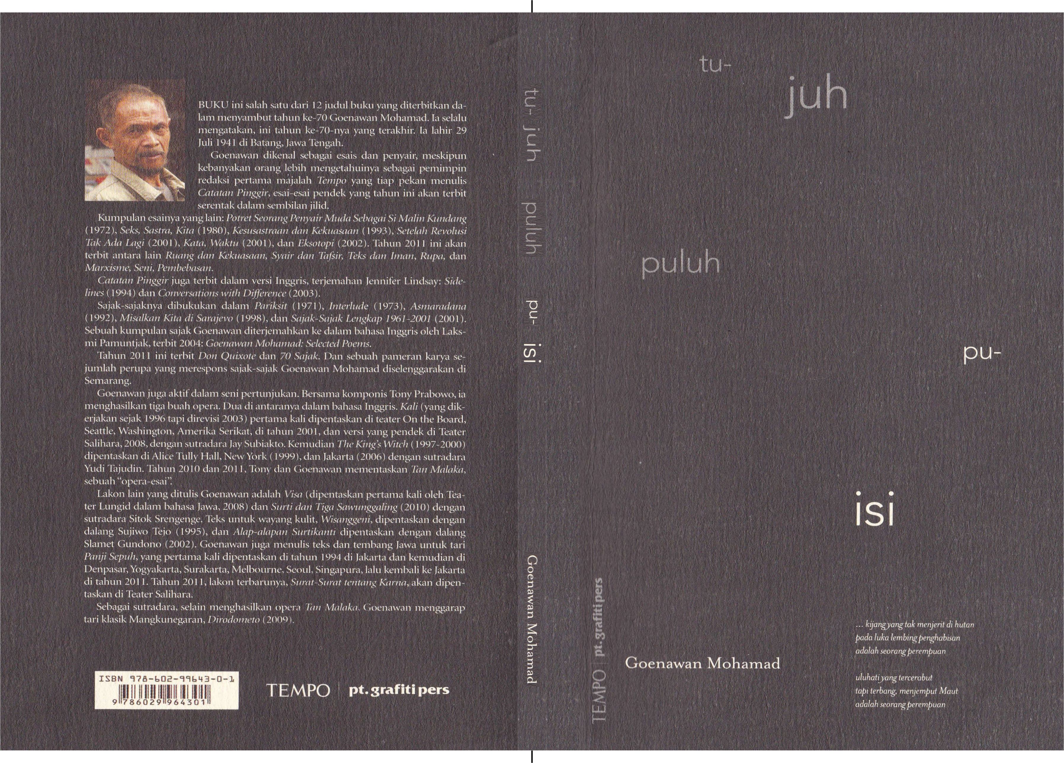 70 Puisi Dipilih dari Sajak-sajak oleh Hasif Amini | Lazada Indonesia