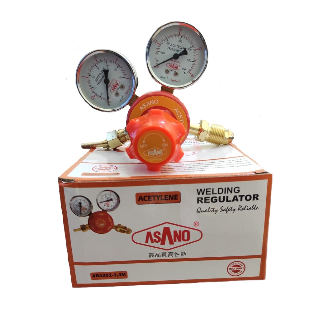 ASANO REGULATOR ACETYLENE ORANGE Regulator Las Asitilin las Regulator ...