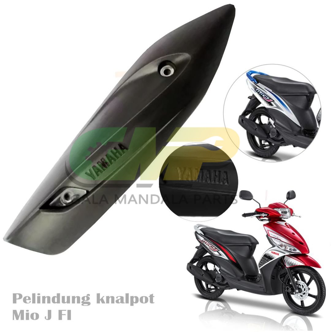 Pelindung Knalpot Mio J GT FI Cover Tutup Plastik Hitam Tebal Tameng | Lazada Indonesia