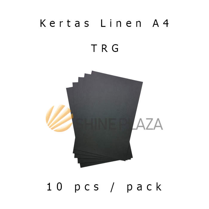 Kertas Linen A4 Hitam Putih TRG - Linen Paper A4 180gr TRG | Lazada ...