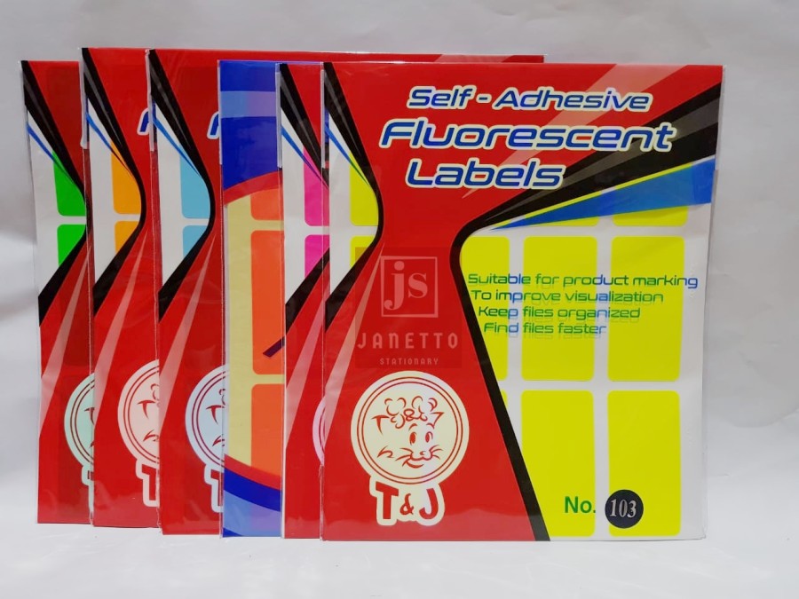 LABEL stiker Tom & Jerry WARNA (FLUORESCENT) No 103 | Lazada Indonesia