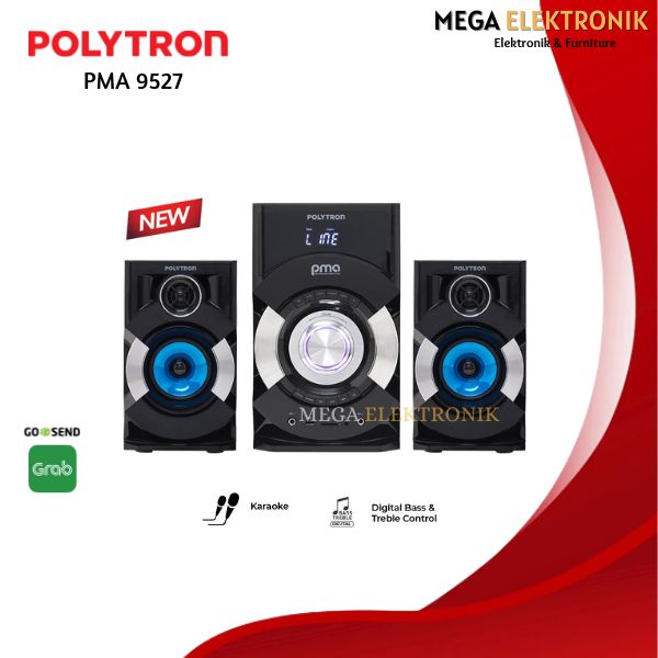 POLYTRON PMA 9527 Bluetooth Speaker Multimedia | Lazada Indonesia
