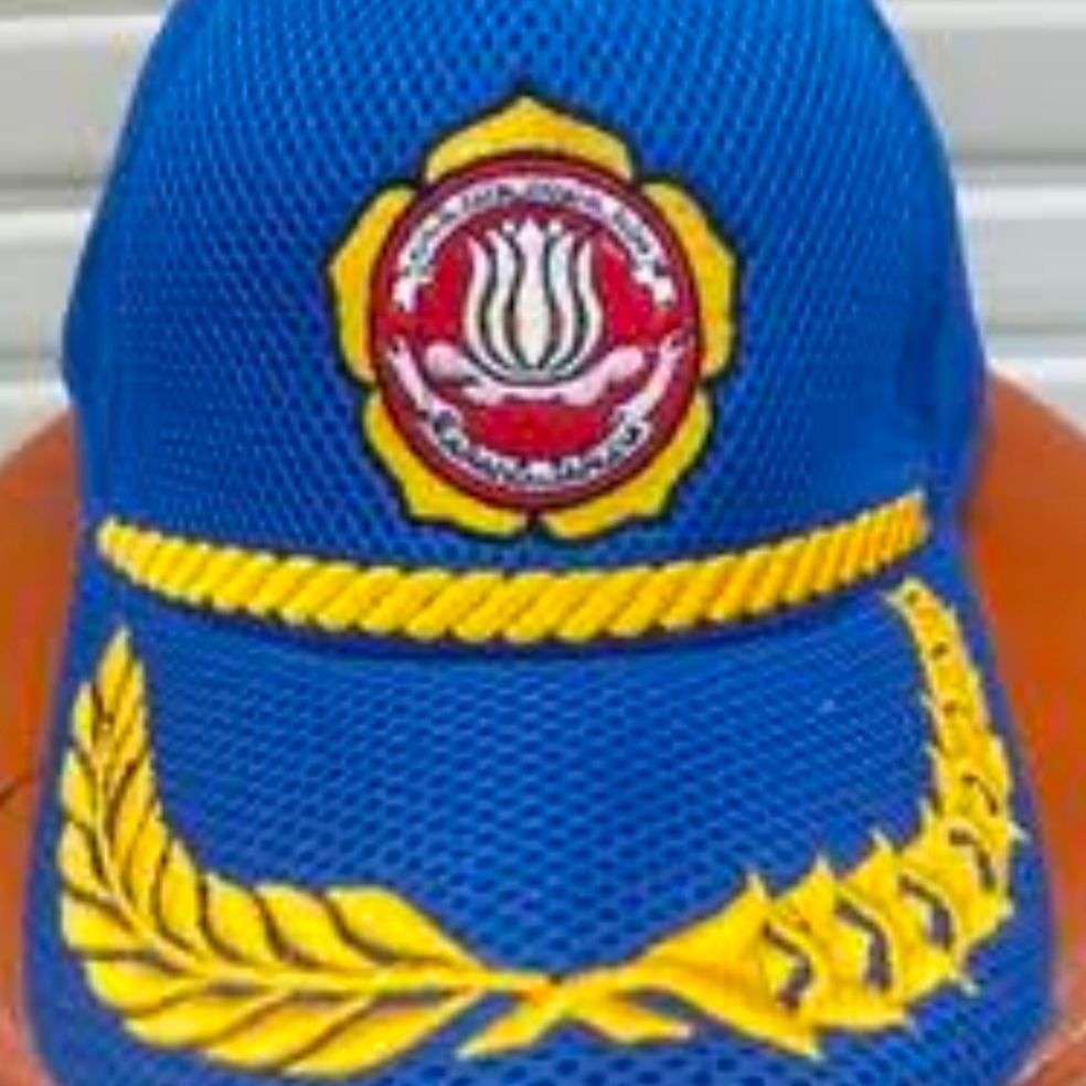 TOPI FULL JARING KARANG TARUNA + BORDIR Nama | Lazada Indonesia