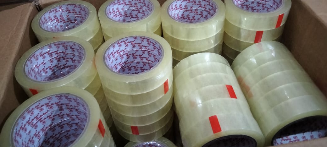 LAKBAN ISOLASI BENING KECIL ISI 144 PCS (1 DUS) UK 24 MM X 90 YARD (1 ...