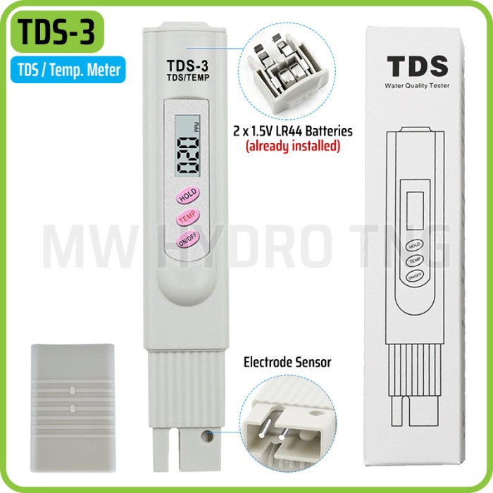 Alat Ukur Hidroponik - TDS meter | Lazada Indonesia