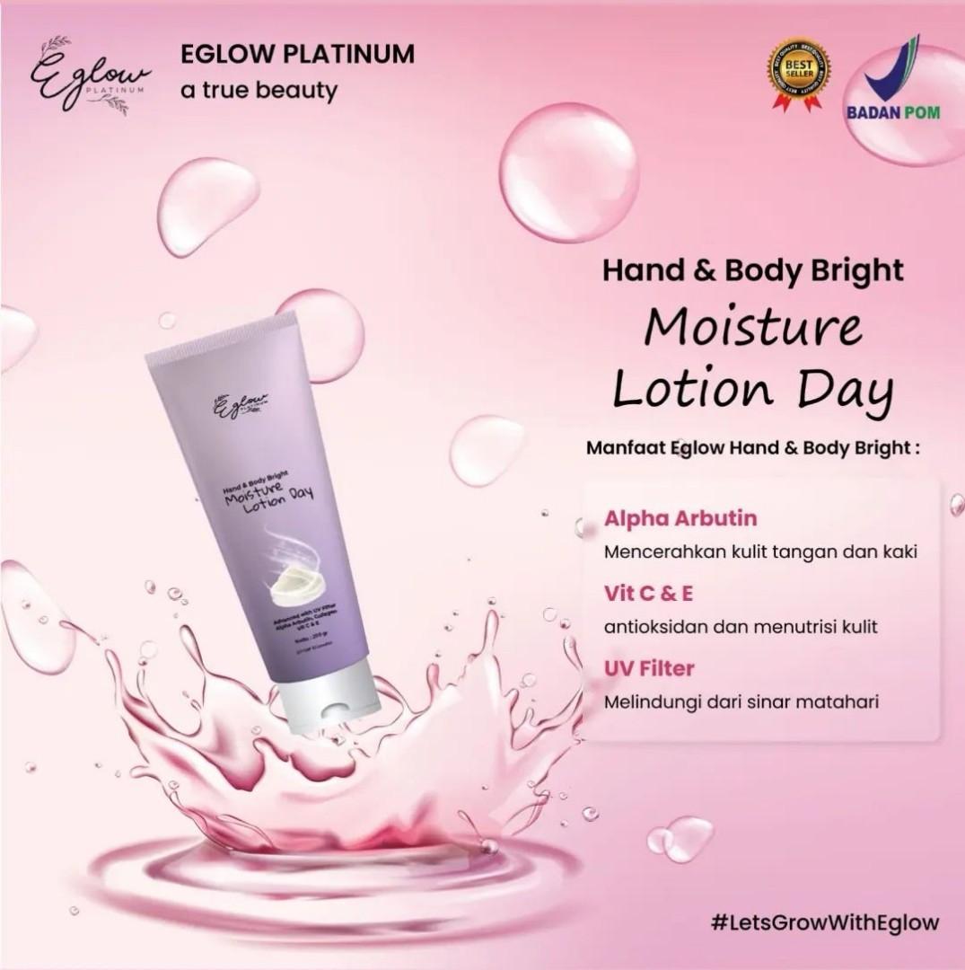 EGLOW PLATINUM PAKET BODY SERUM & BODY LOTION - E GLOW HAND & BODY ...
