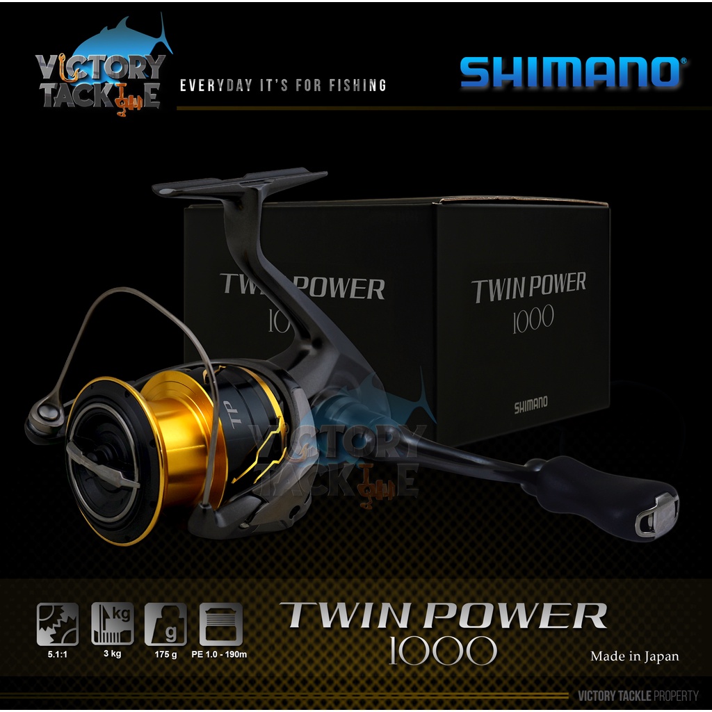 REEL SHIMANO 2020 TWINPOWER 1000 | 3000 | 4000 | 5000 | Lazada Indonesia
