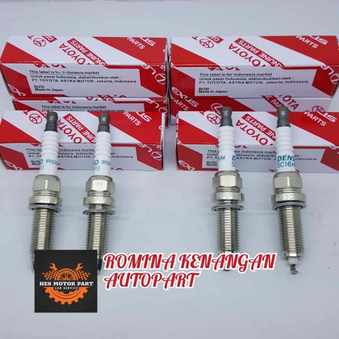 busi iridium Toyota Avanza Xenia Sigra original 1set | Lazada Indonesia