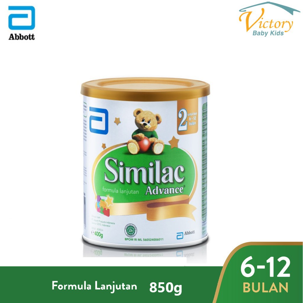Similac Advance 2 (6-12 bulan) 850g Susu Formula Bayi Lanjutan - Infant Milk Formula | Lazada ...