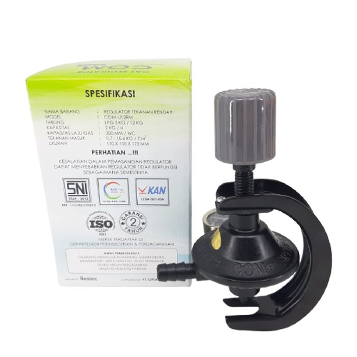REGULATOR GAS METER DESTEC COM 201-M REGULATOR SELANG GAS DENGAN METER ...