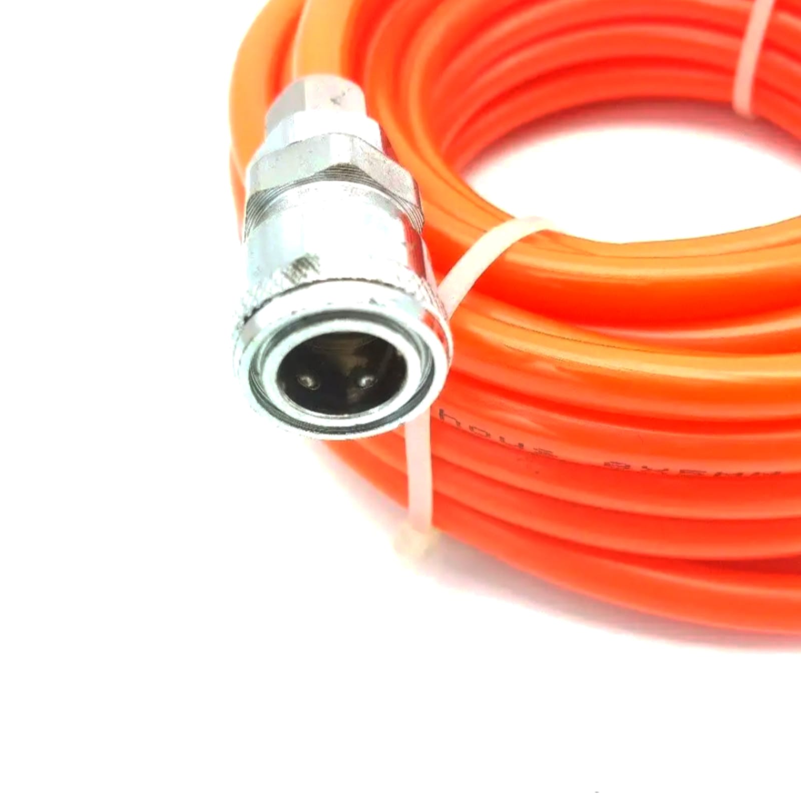 Selang Angin Panjang 5 Meter PU Hose 8 x 5mm Orange Plus Sambungan ...