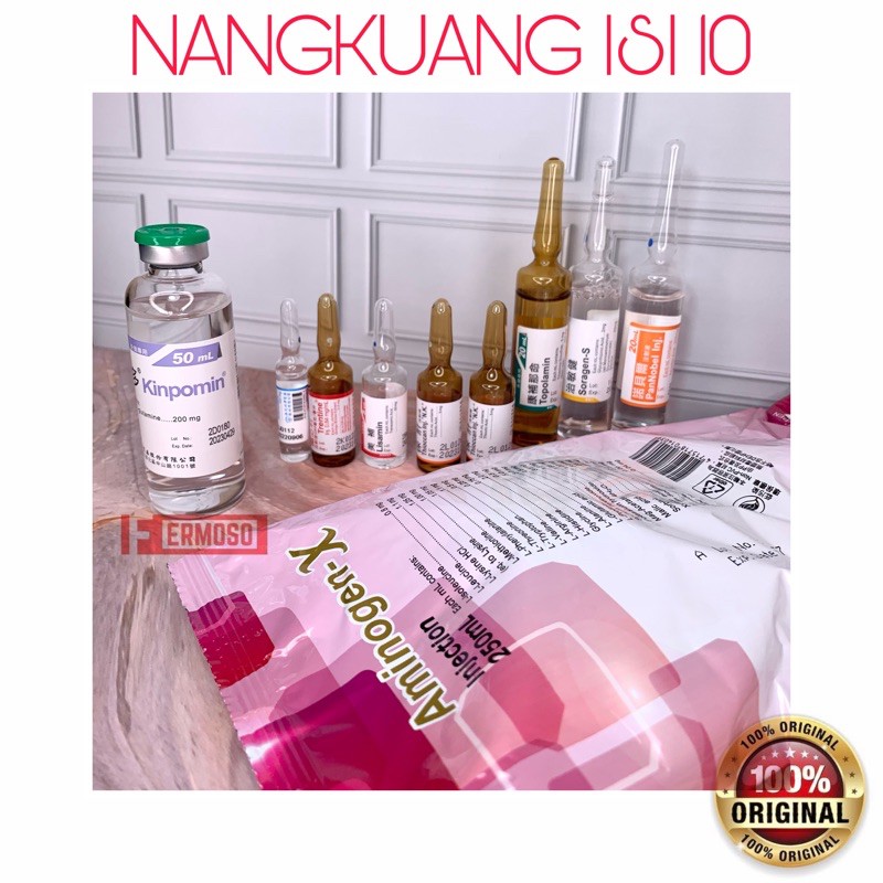 NANGKUANG INFUS WHITENING 13 Vials & 10 Vials | Lazada Indonesia