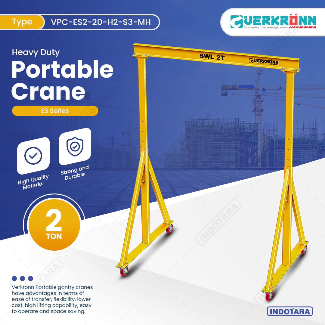 Verkronn Portable Gantry Crane 2 Ton VPC-ES2-20-H2-S3-MH | Lazada Indonesia