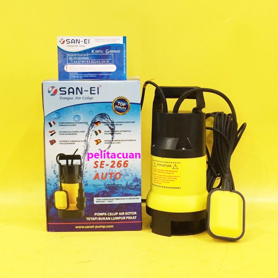 Pompa Celup Air SANEI 266 AUTO Pompa celup air kotor | Lazada Indonesia