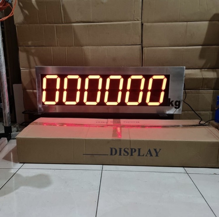 External display Jembatan Timbang 8 inch /external display pemancingan ...