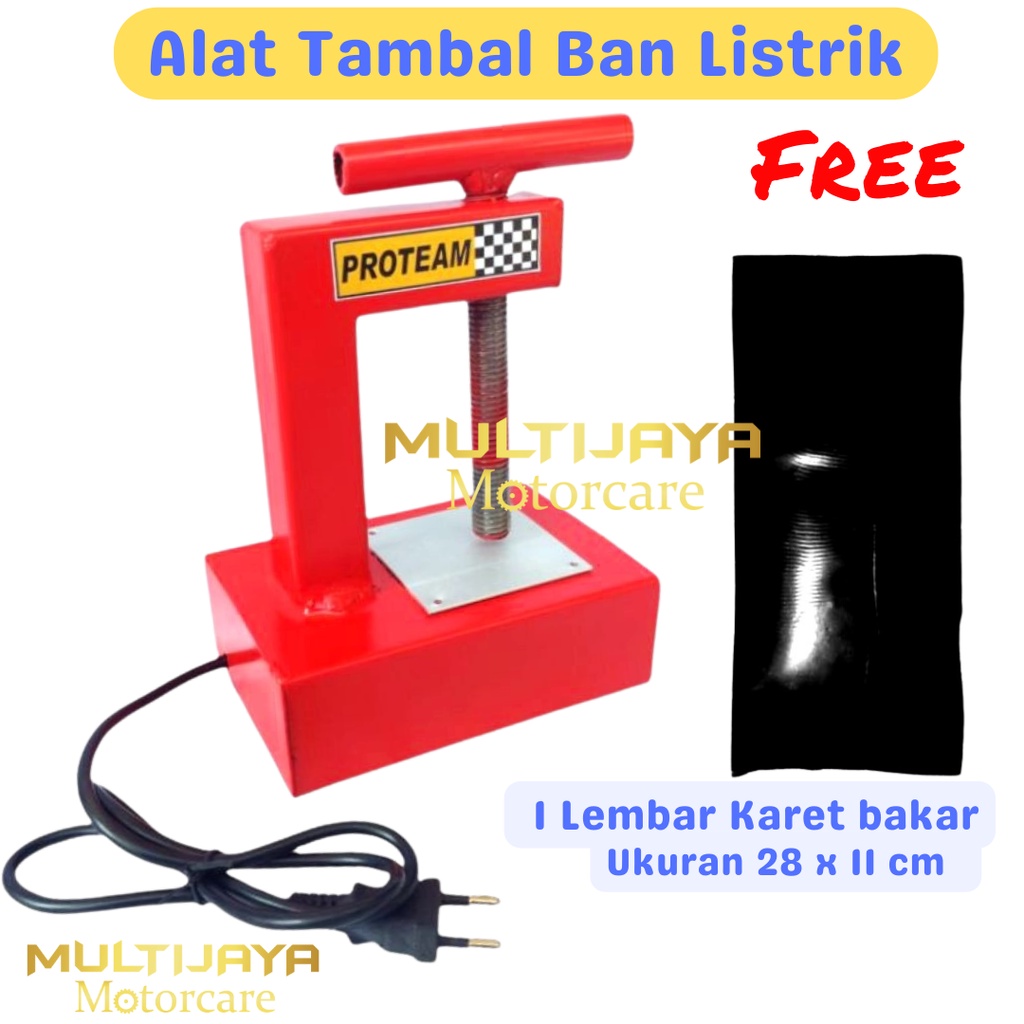 Bonus Karet Alat Tambal Ban Listrik Elektrik Tempel ban listrik hemat ...