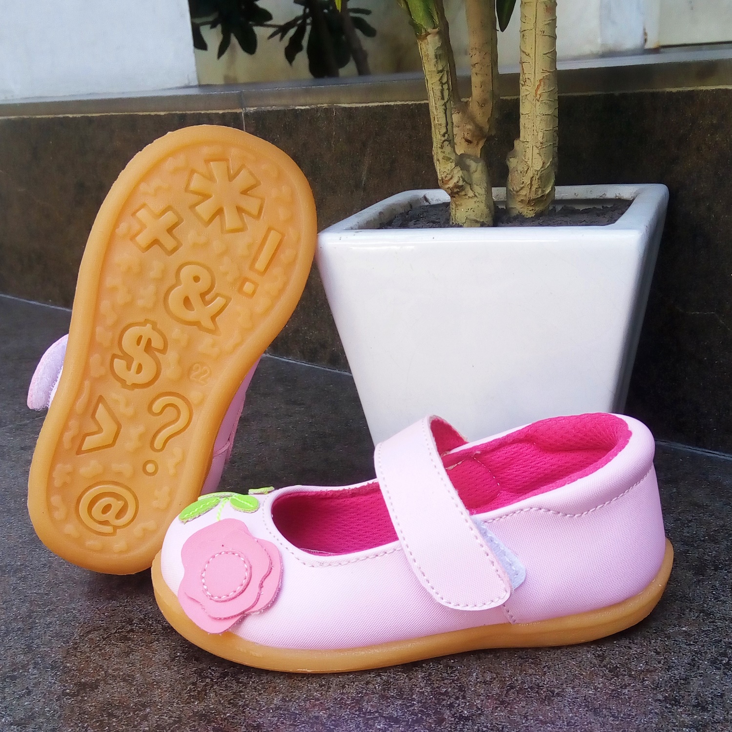 Sepatu anak perempuan flat shoes slip on merek Kipper tipe Nasya ukuran ...