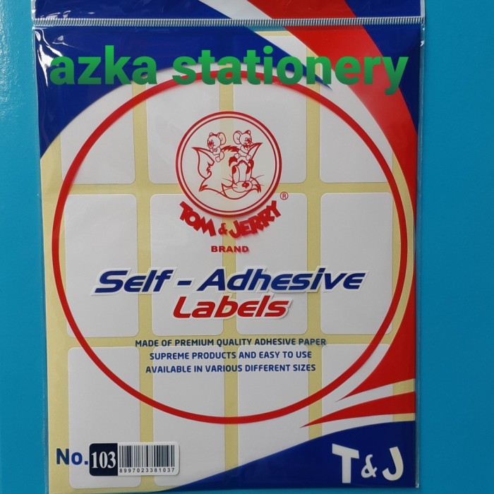label sticker tom and jerry 103 | Lazada Indonesia