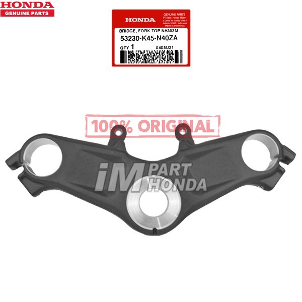 53230-K45-N40ZA Bridge Fork Top Segitiga Atas CBR 150 R LED K45G K45N ...