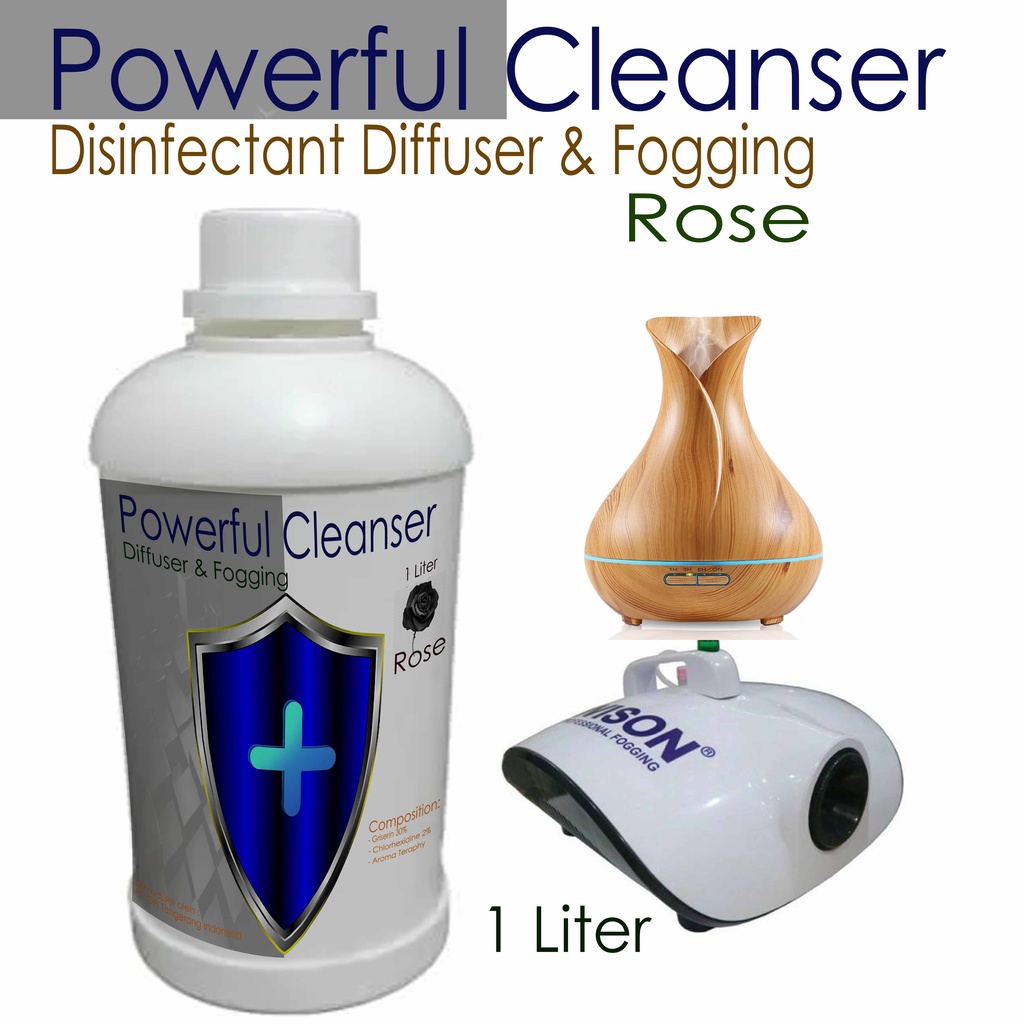 Disinfektan cairan nano gun, cairan diffuser, Fogging 1 Liter dan 5 ...